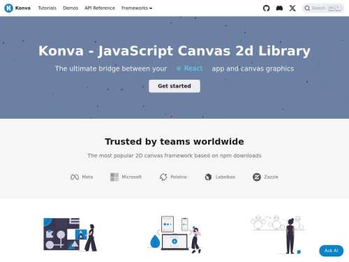 Konva官网入口_Konva网页版地址 - Hao人工智能